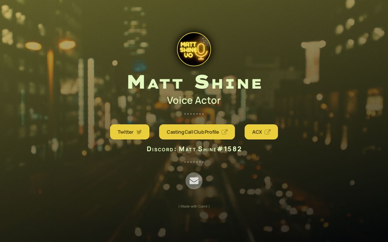 Matt Shine VO
